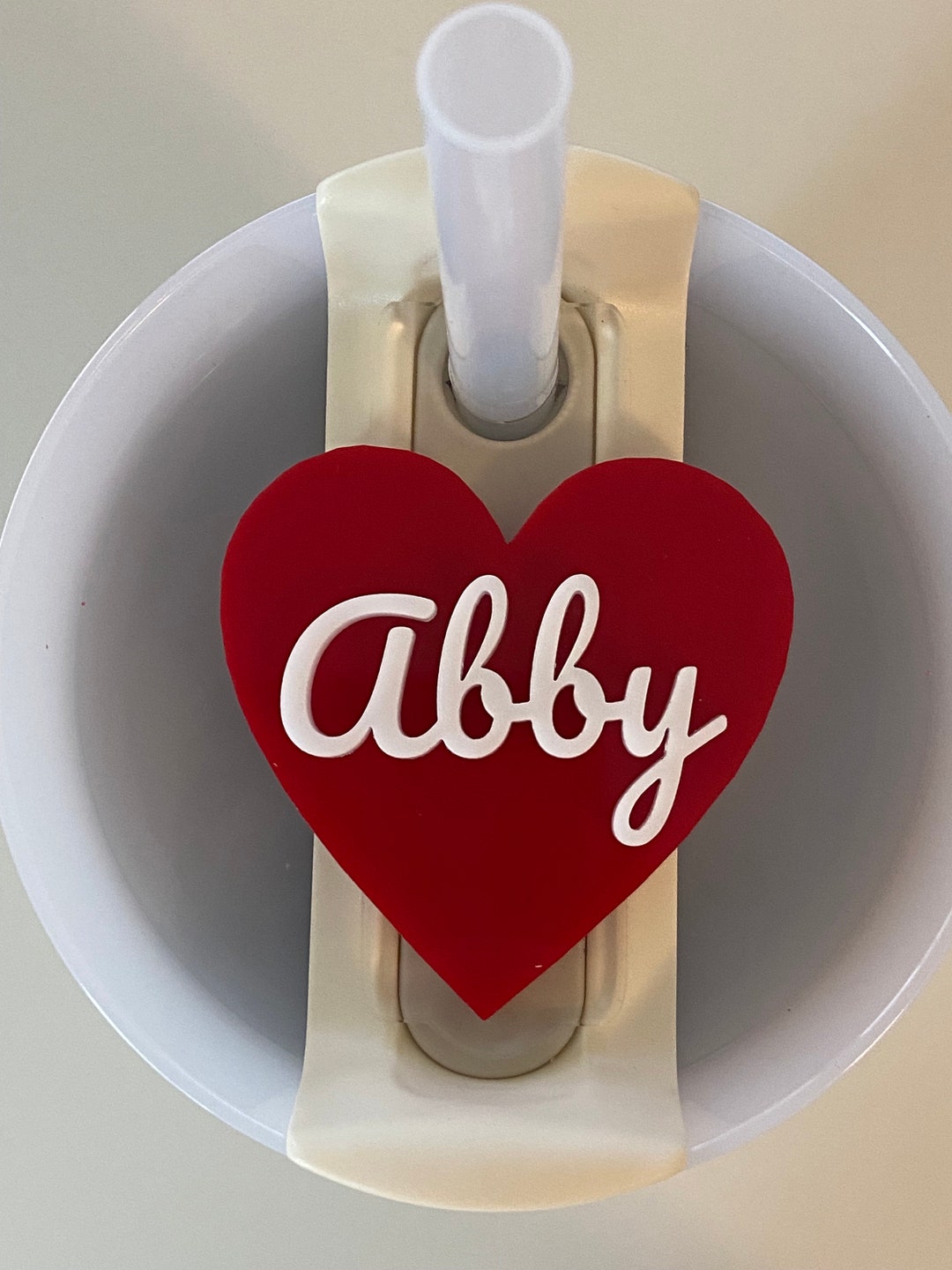 Stanley Cup 30 & 40oz Name Tag Personalized Name Label for Stanley Cup ...