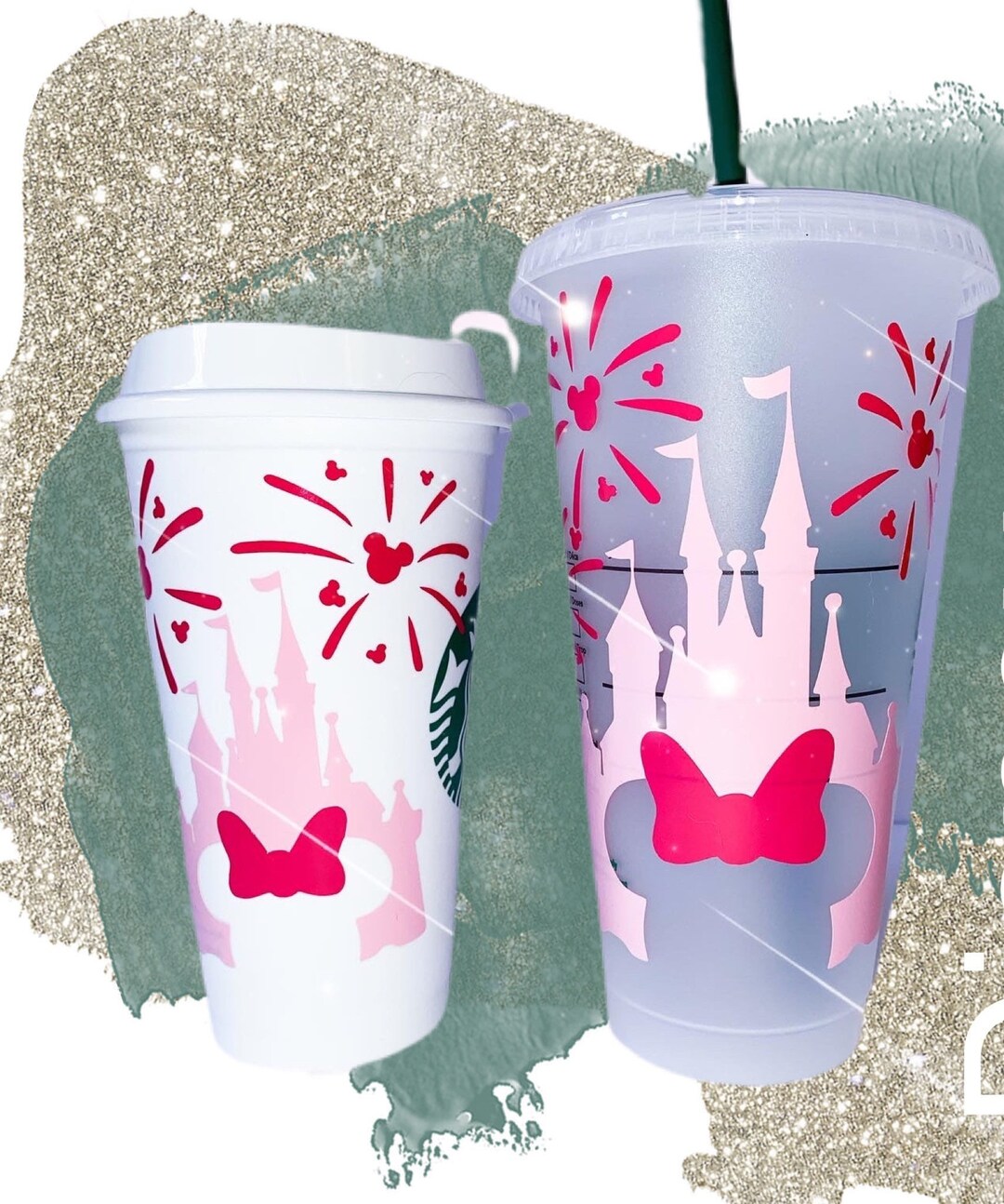 Starbucks Magic Castle Inspired Starbucks Cold Cup With Straw ...
