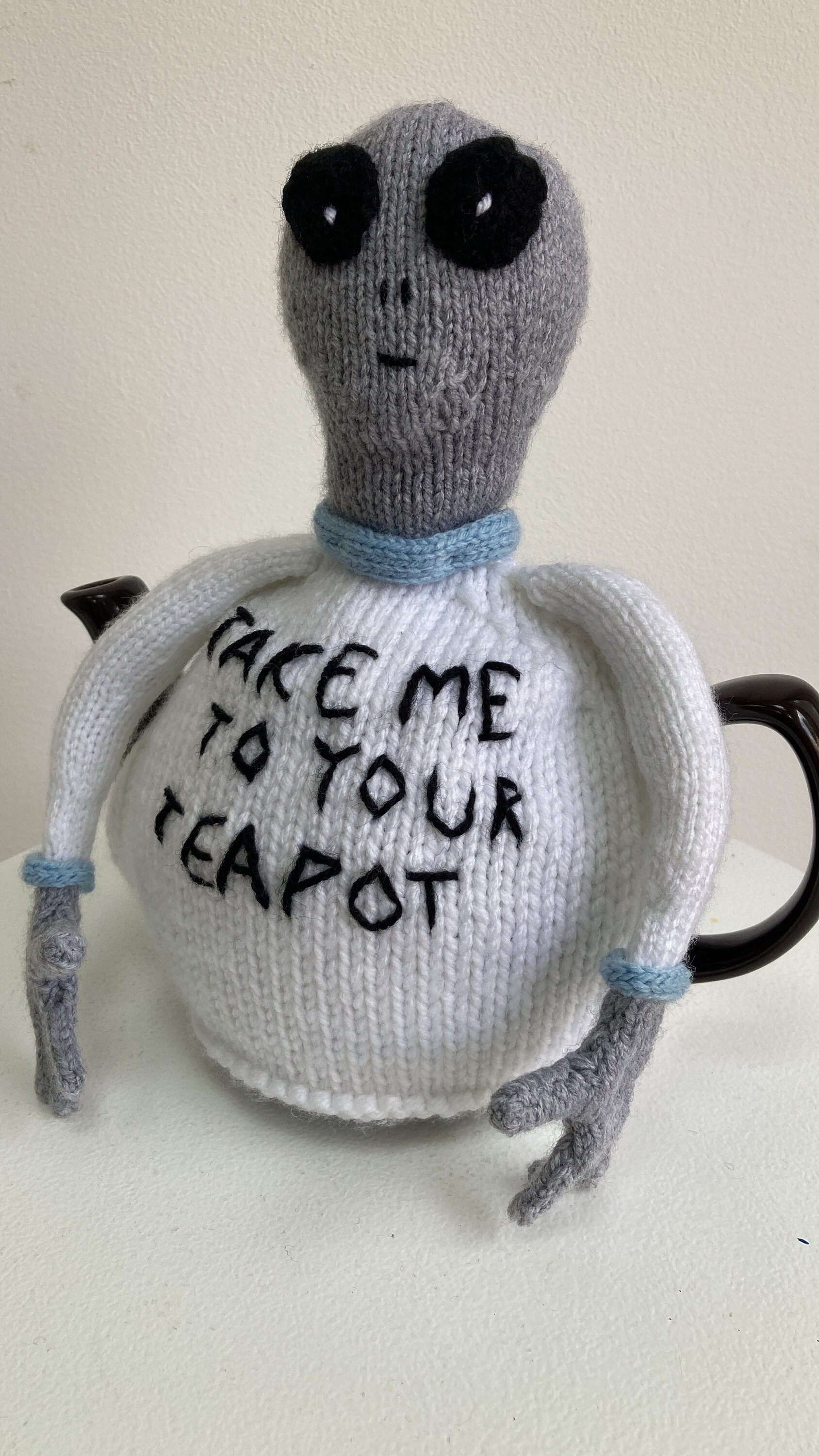EARL Grey Alien Tea Cosy Knitting Pattern - Etsy