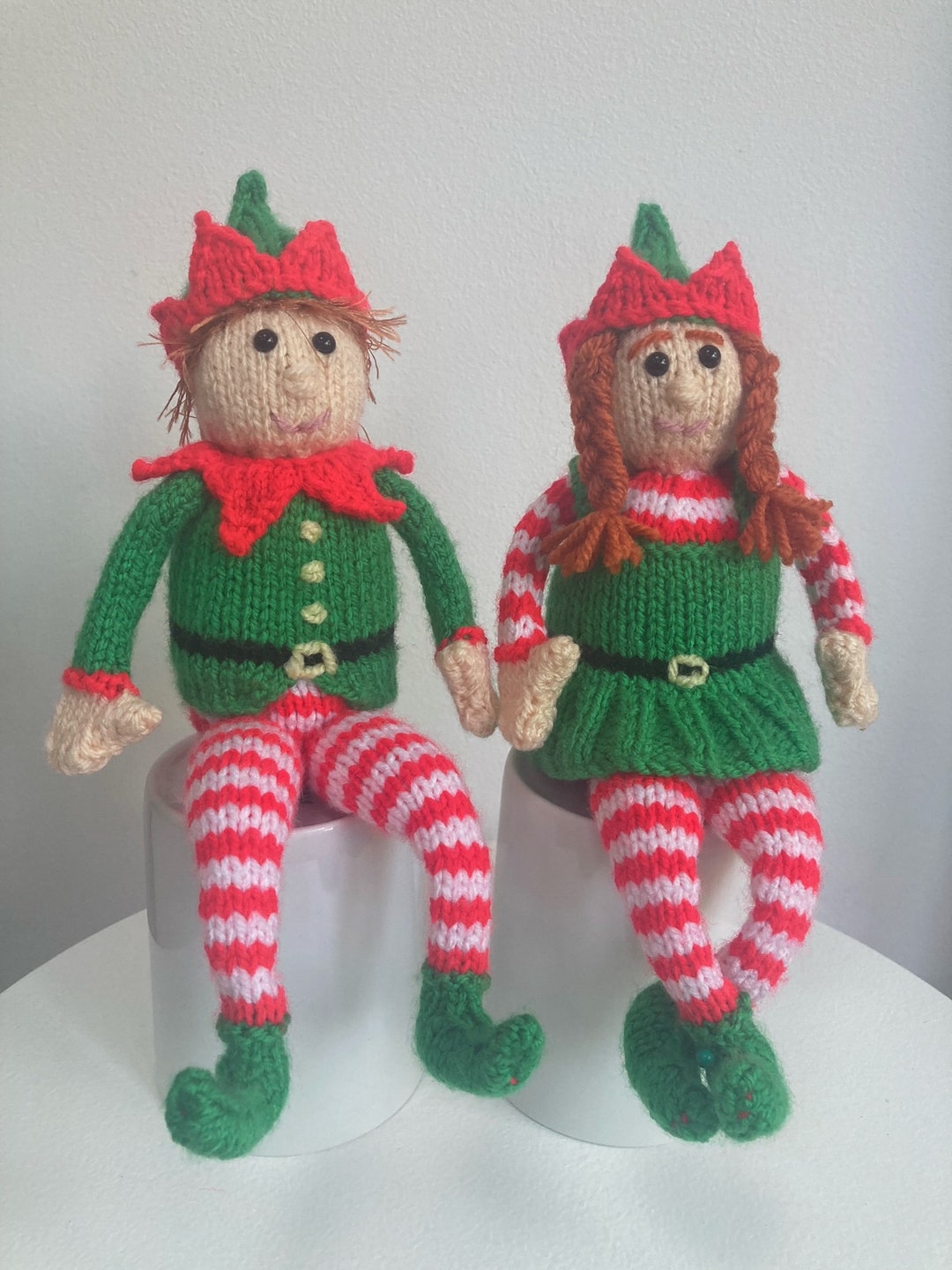 Small Elves KNITTING PATTERN - Etsy