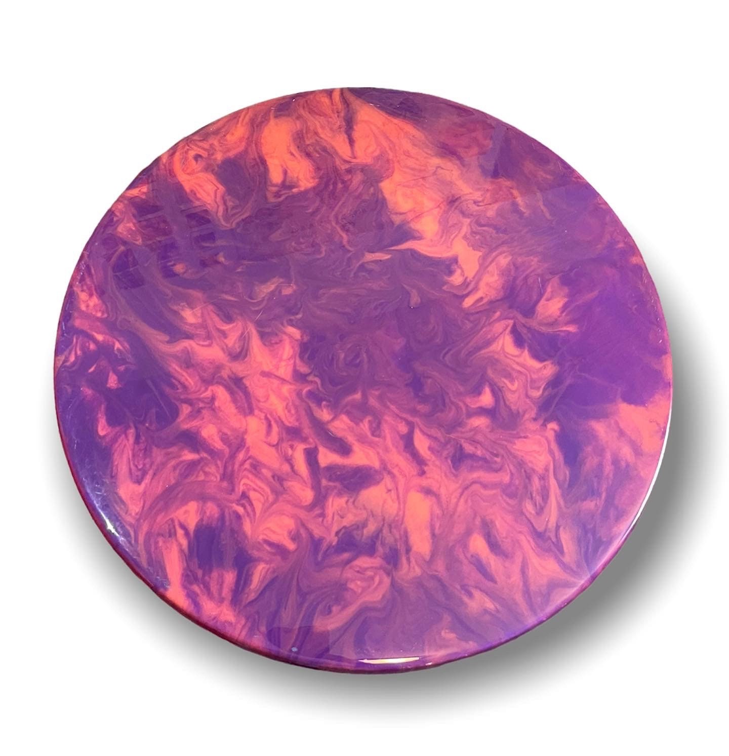 Epoxy Resin Coffee Table Round X Pink Memories - Etsy