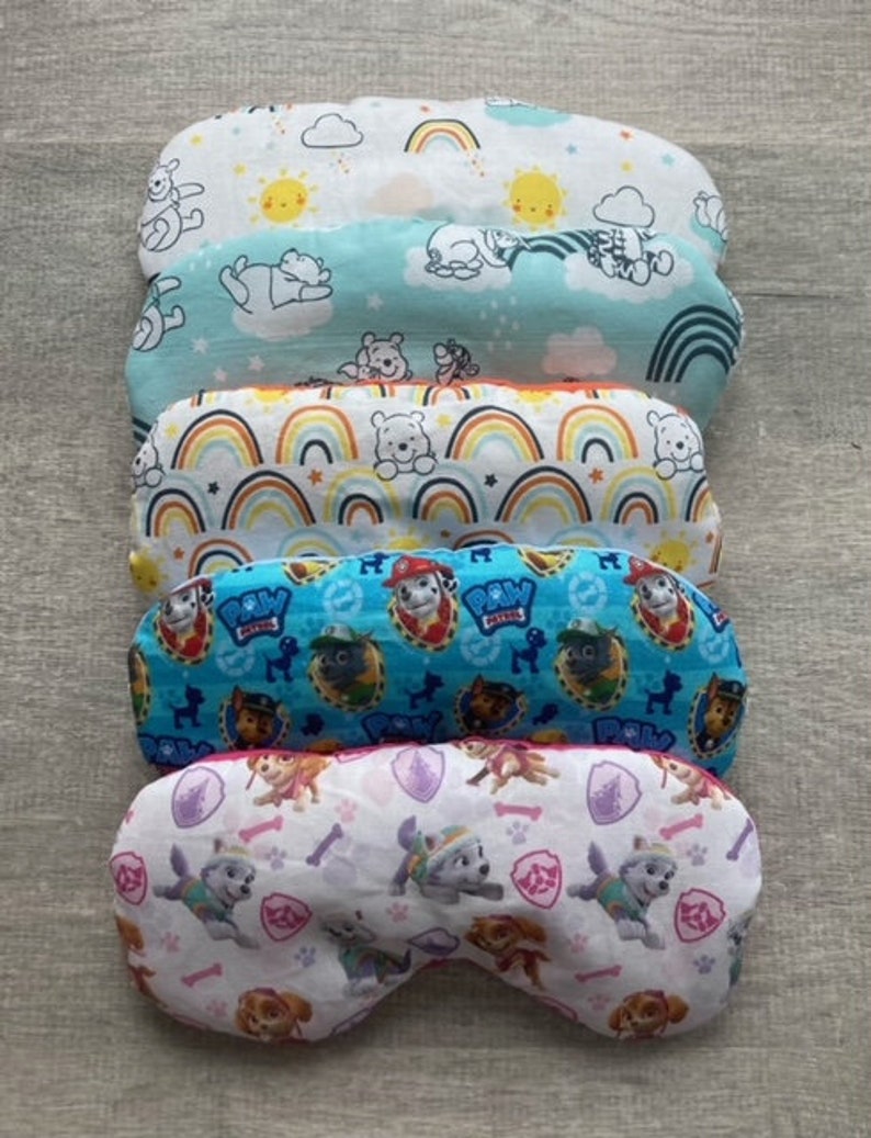 Paw Patrol & Winnie the Pooh Rainbow Sleep Masks - Etsy