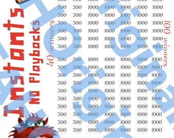 Pull Tab Cash Boards | Etsy