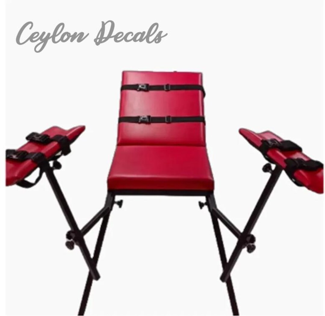Bdsm Spanking Chair RED Color - Etsy