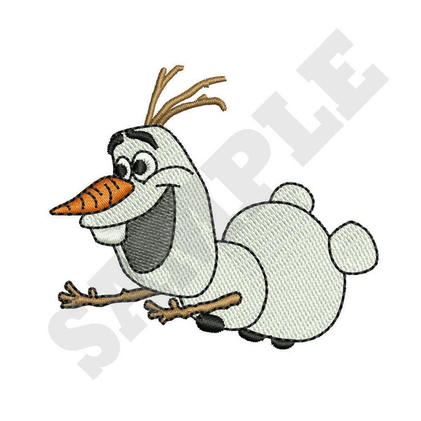 Olaf Embroidery - Etsy