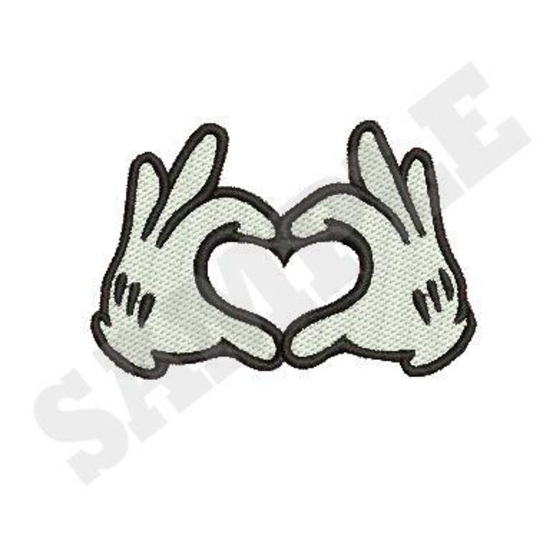 Mickey Mouse Hands - Etsy