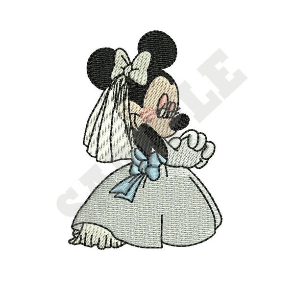 Minnie Mouse Bride - Etsy
