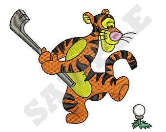 Tigger Machine Embroidery Design - Etsy