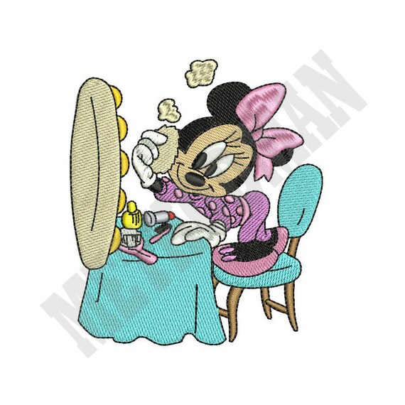 Minnie Mouse Machine Embroidery Design - Etsy