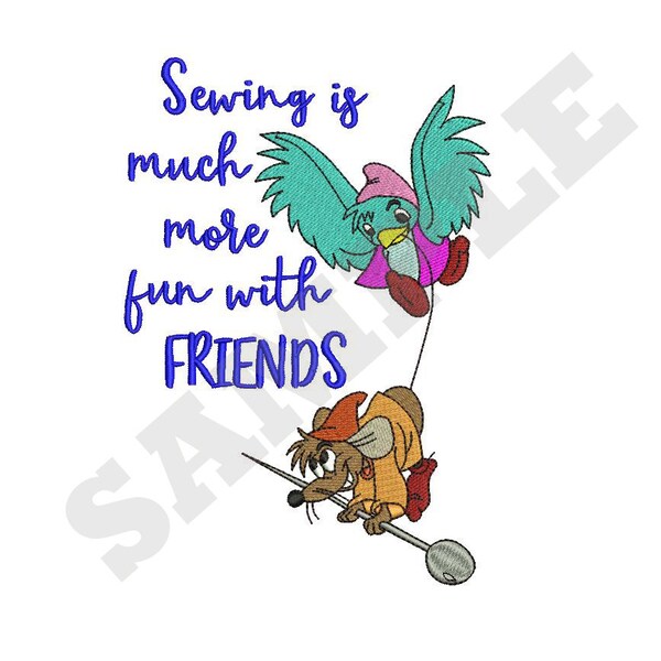 Friends Embroidery - Etsy