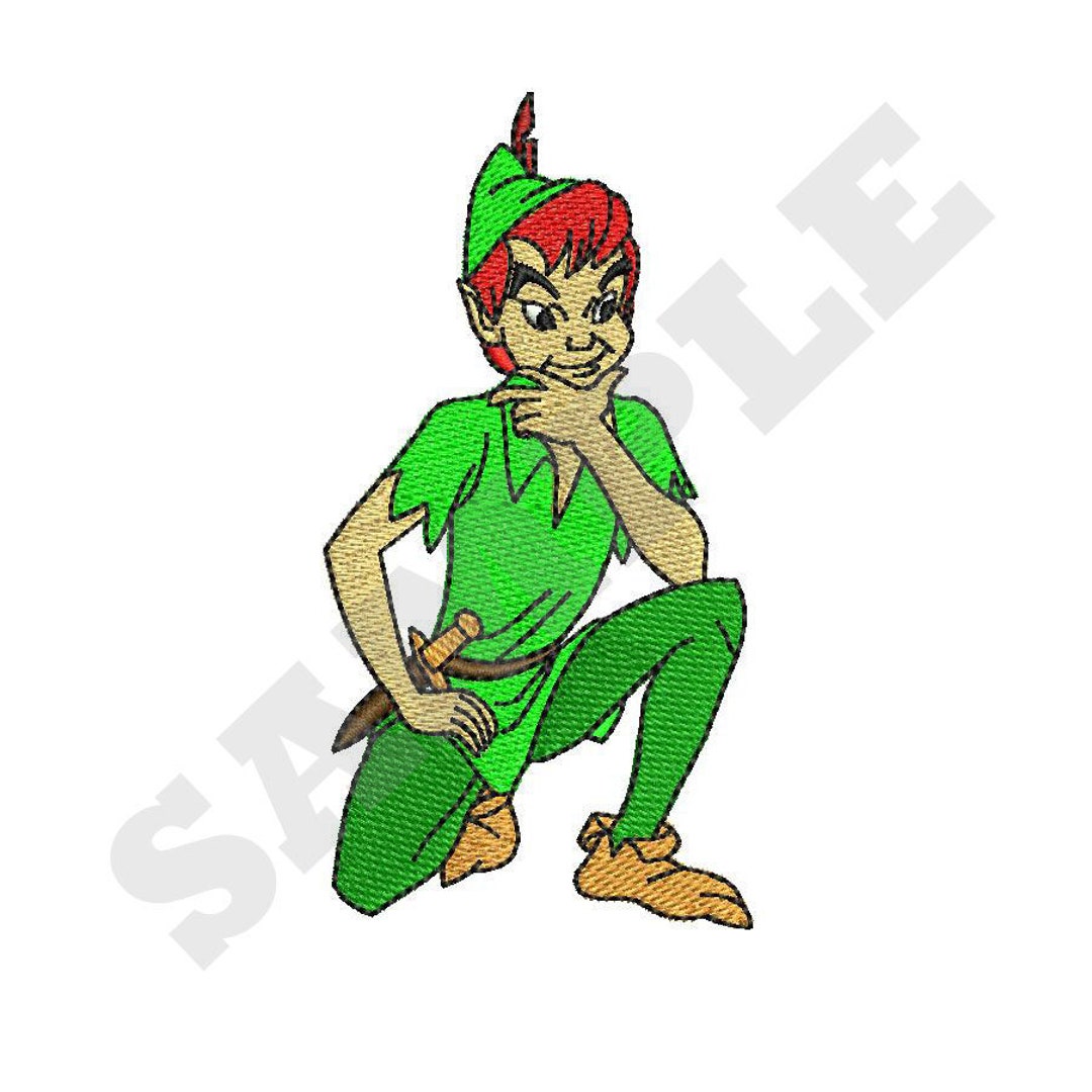Peter Pan Machine Embroidery Design - Etsy