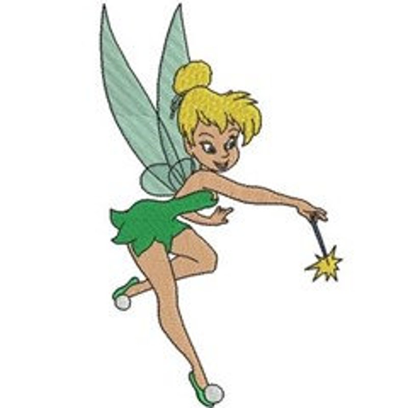 Tinkerbell Iron On - Etsy