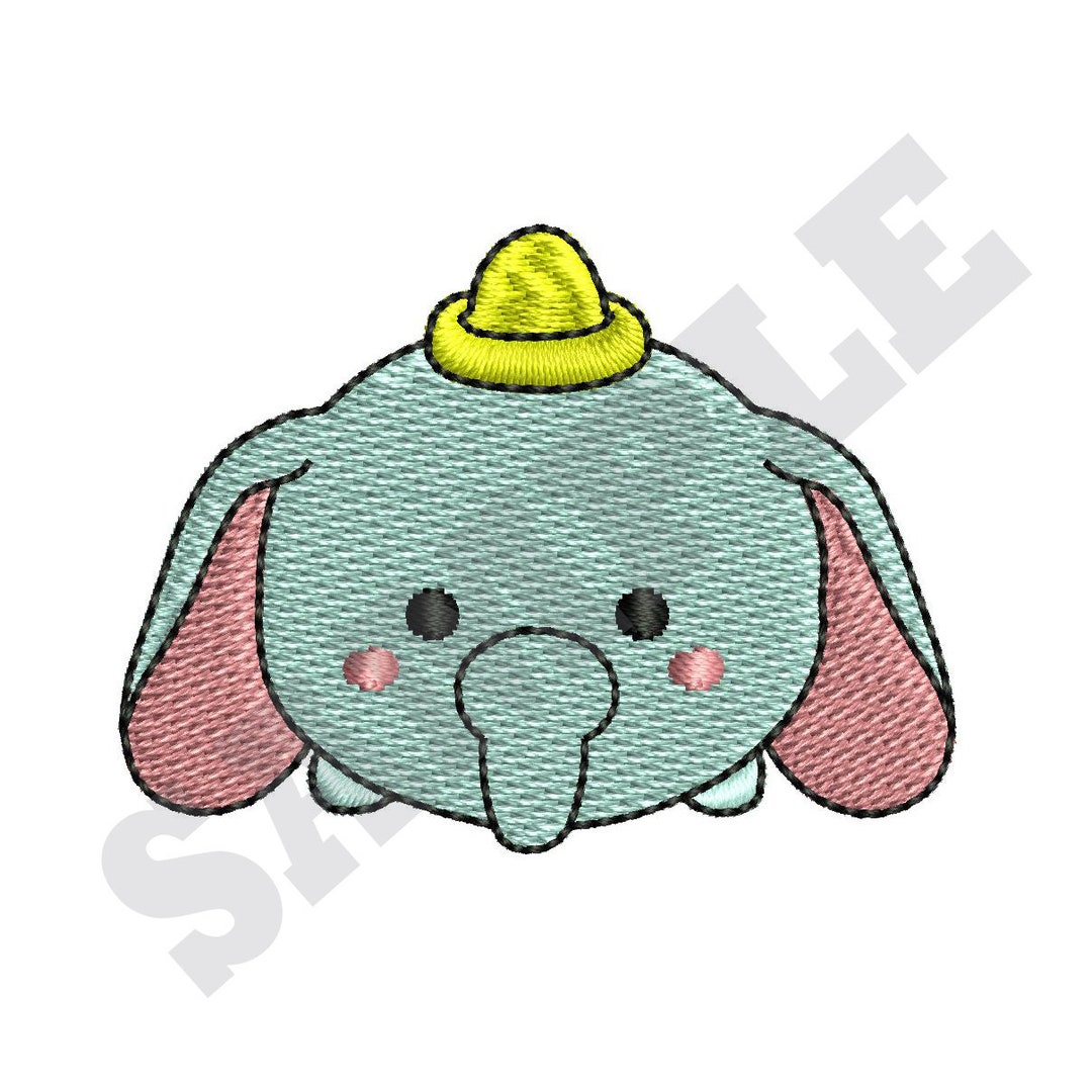 Tsum Dumbo Machine Embroidery Design - Etsy