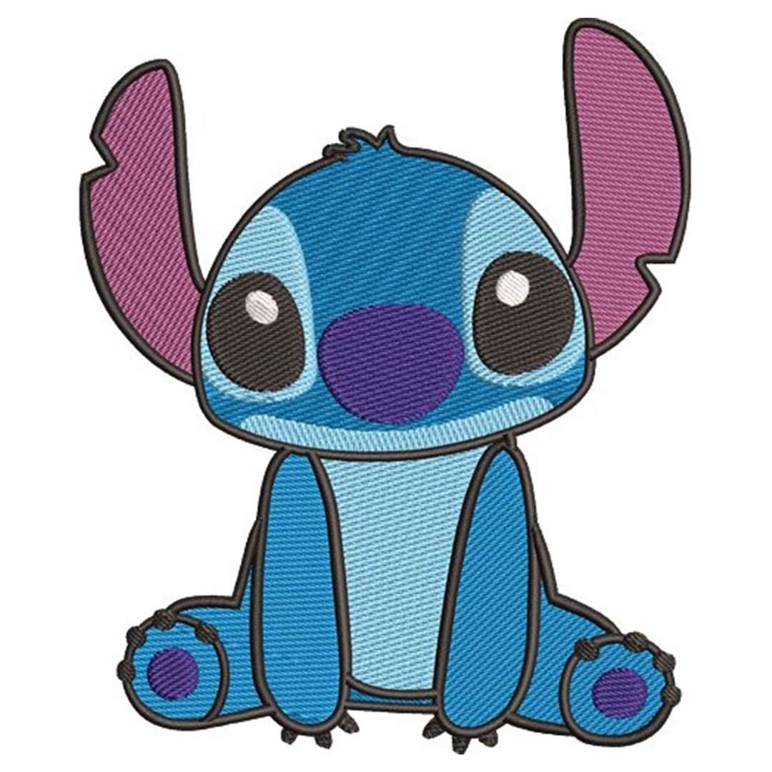 Stitch Disney Character Embroidery Design, Available in 4 Sizes - Etsy