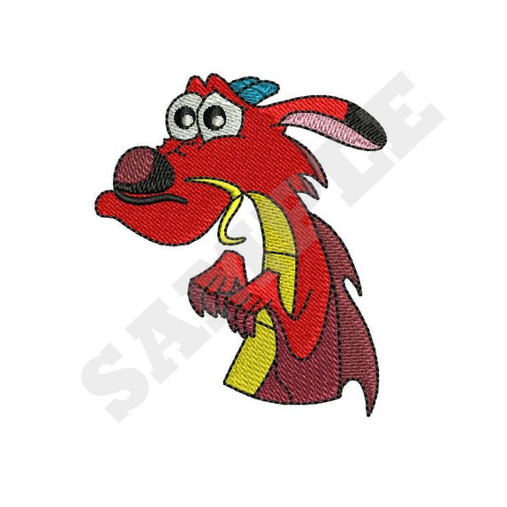 Mushu Embroidery Design - Etsy