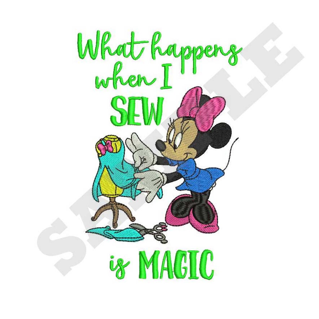 Sewing is Magic Machine Embroidery Design - Etsy