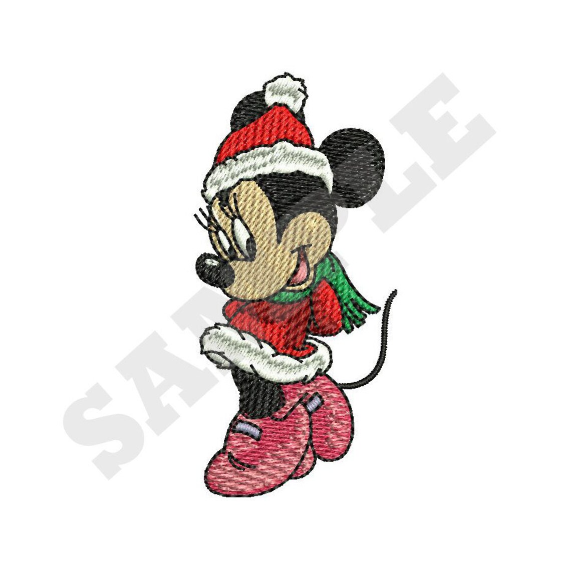 Minnie Mouse Machine Embroidery Design - Etsy