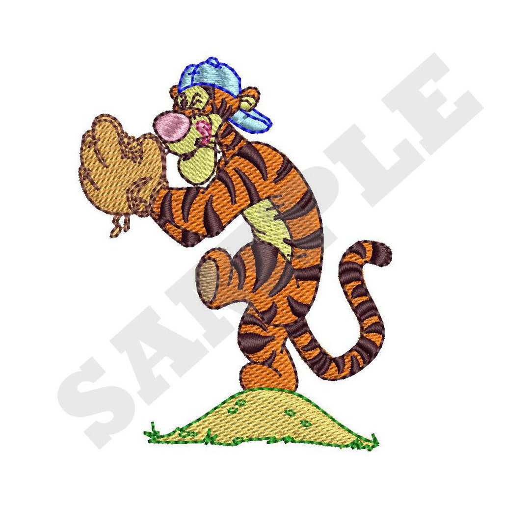 Tigger Machine Embroidery Design - Etsy