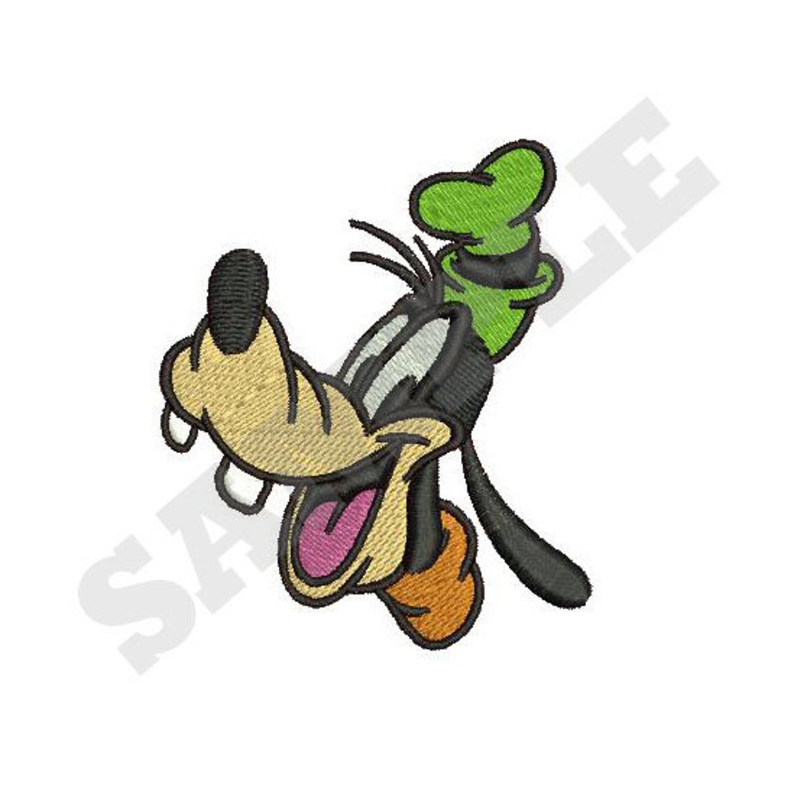 Goofy Machine Embroidery Design - Etsy