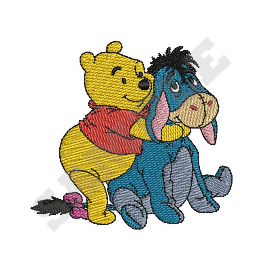 Winnie the Pooh Embroidery Design - Etsy