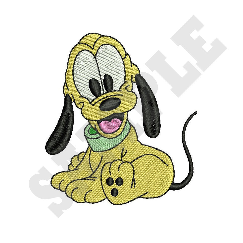 Pluto The Dog As A Puppy