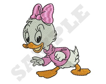 Baby Duck Embroidery Design. Sleeping Duck Embroidery Design. Machine ...
