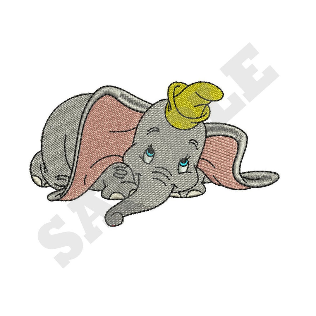Dumbo Machine Embroidery Design - Etsy