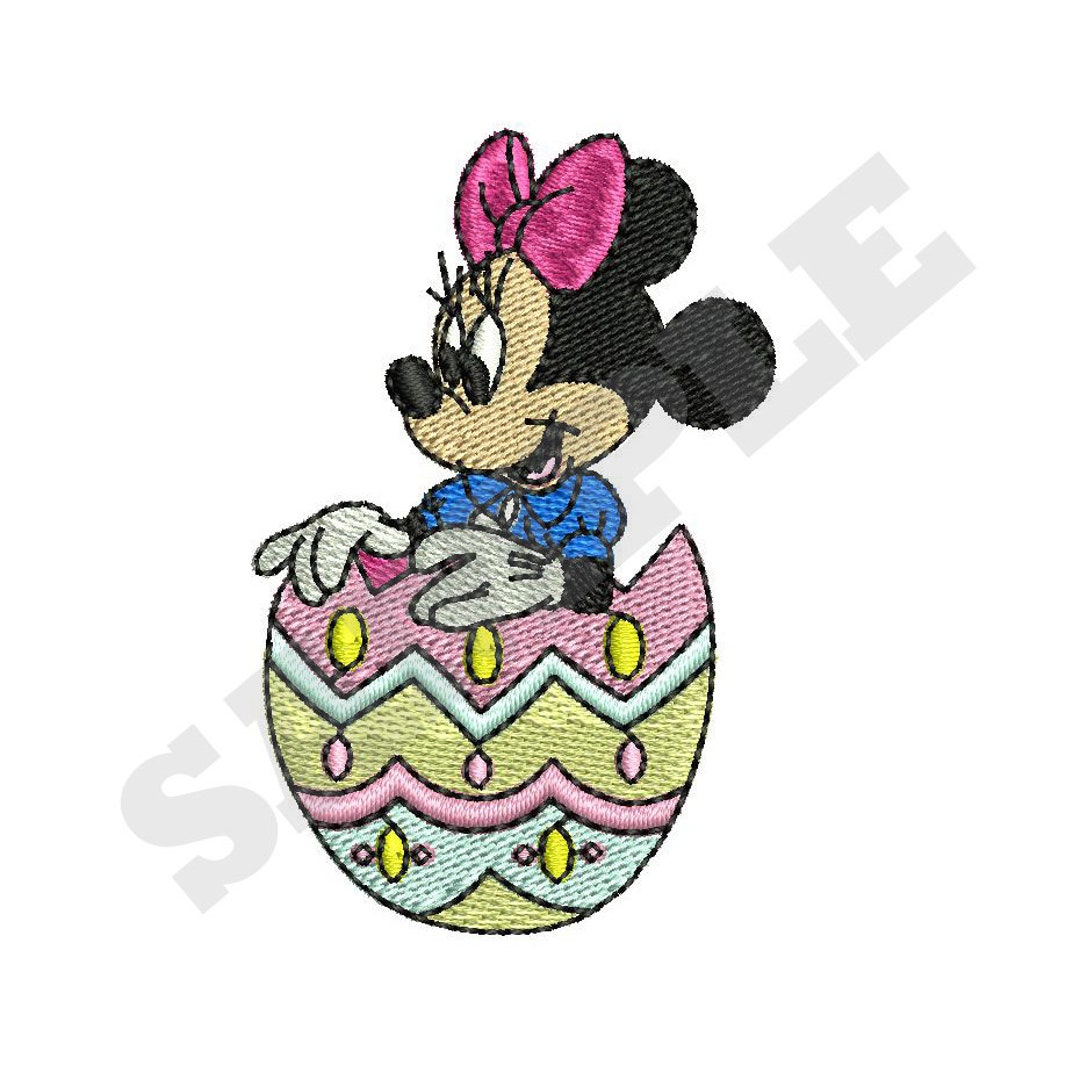 Minnie Mouse Machine Embroidery Design - Etsy