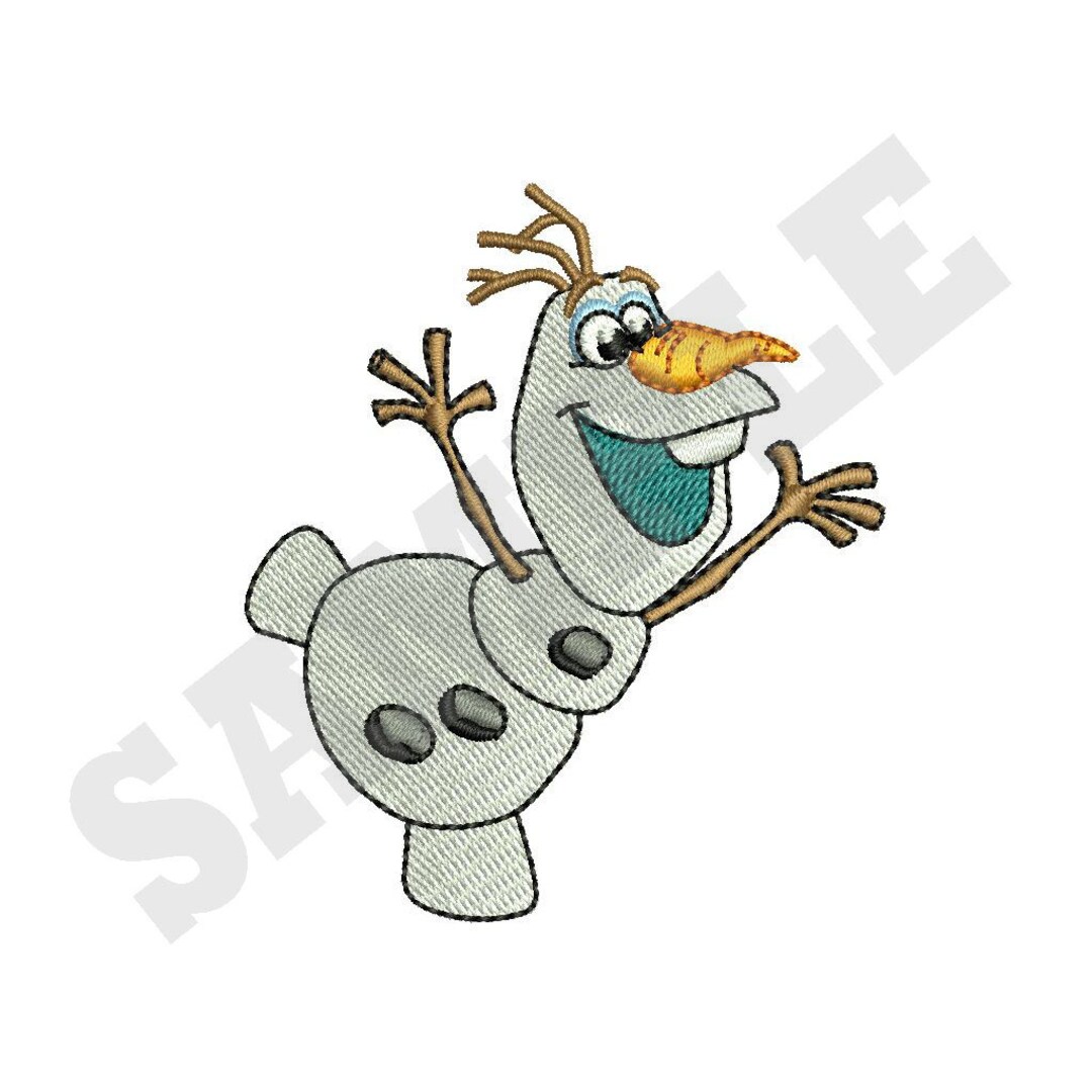 Olaf Dance 2 Embroidery Design - Etsy