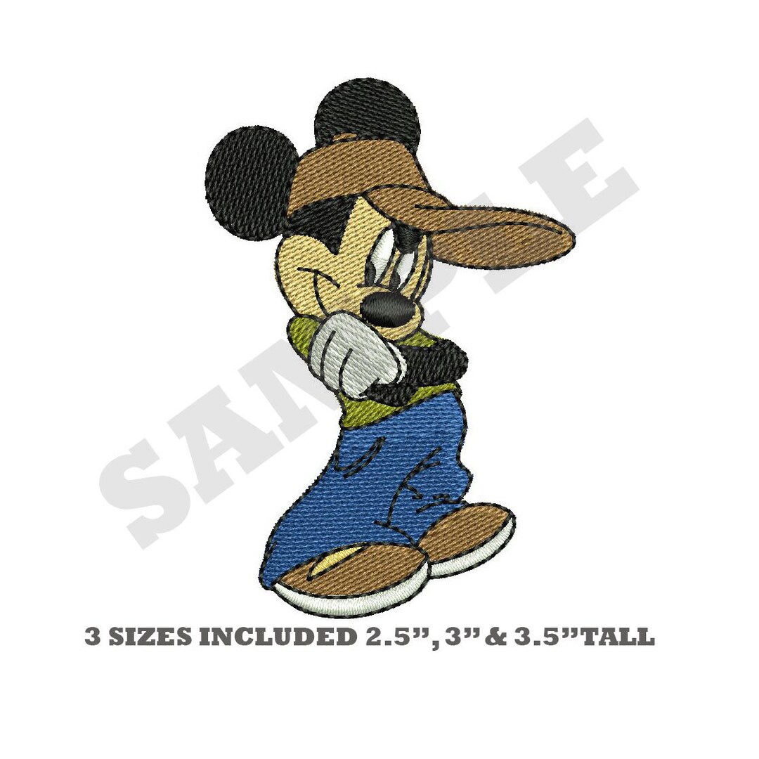 Cool Dude Mic Machine Embroidery Design - Etsy