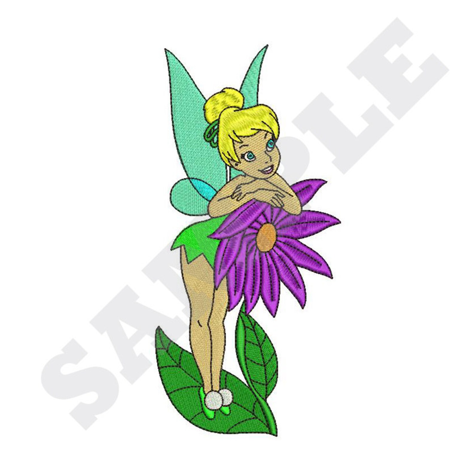 Tinker Bell Machine Embroidery Design - Etsy
