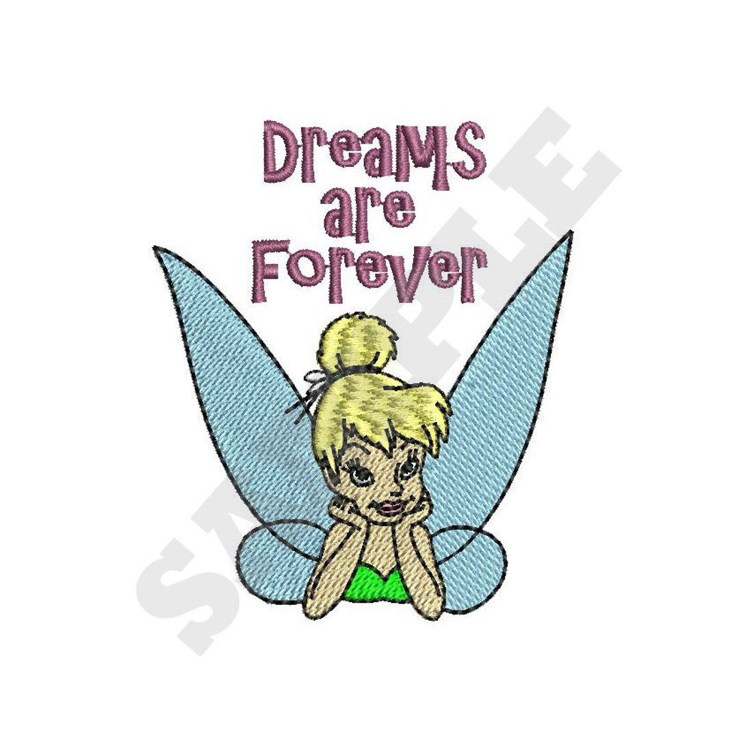 Tinker Bell Machine Embroidery Design - Etsy