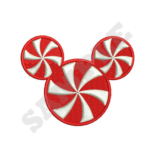 Peppermint Cocktail Machine Embroidery Design Christmas | Etsy