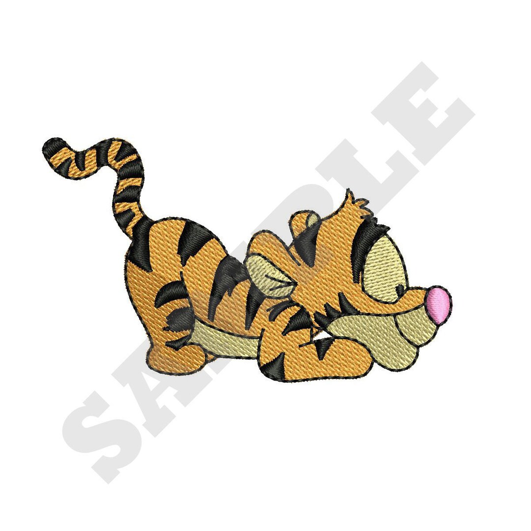 Baby Tigger Machine Embroidery Design - Etsy