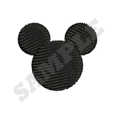 Mickey Mouse Machine Embroidery Design - Etsy