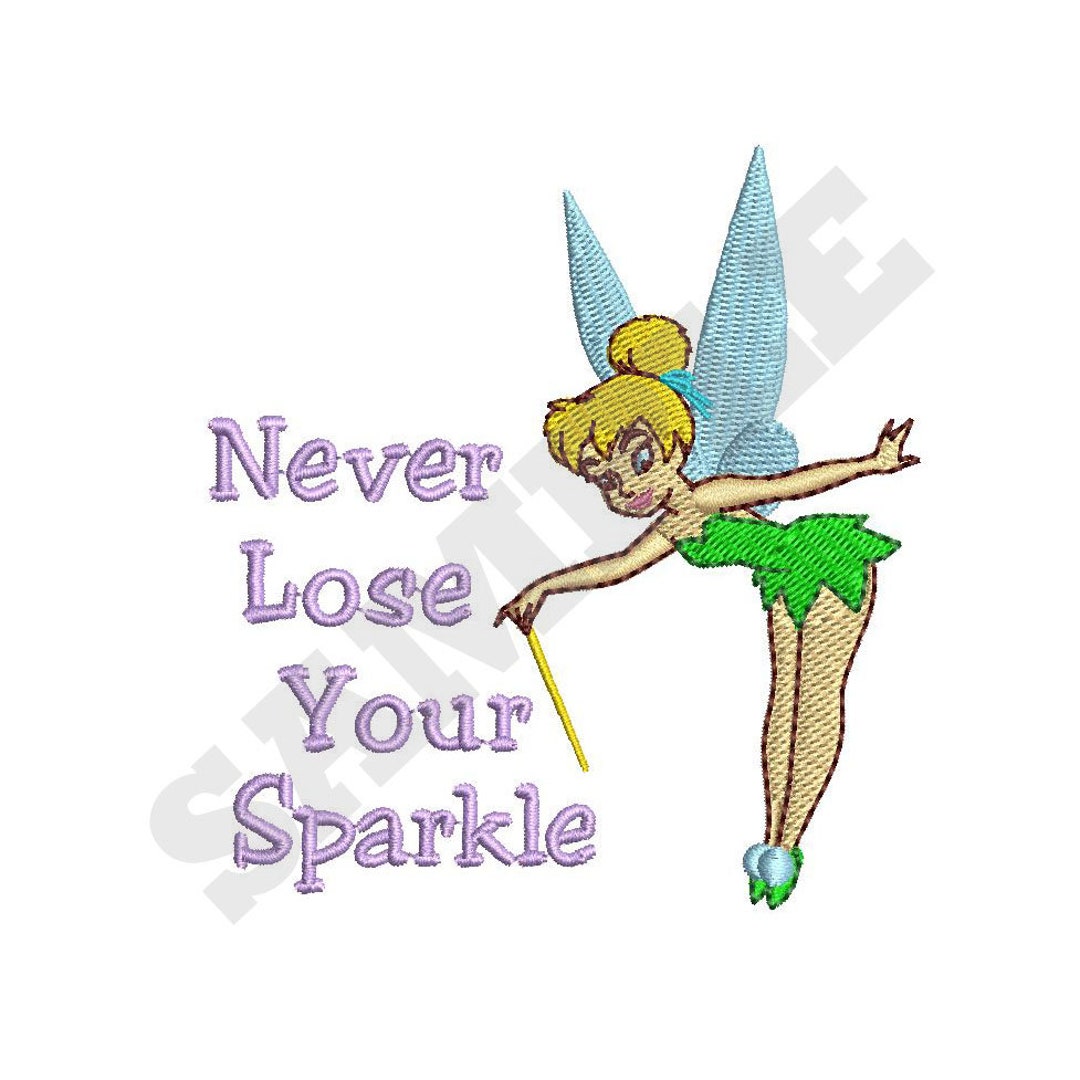 Tinker Bell Machine Embroidery Design - Etsy