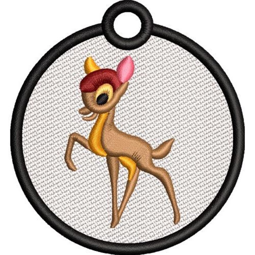 FSL Bambi Machine Embroidery Design 3 Sizes, Disney Character Design ...