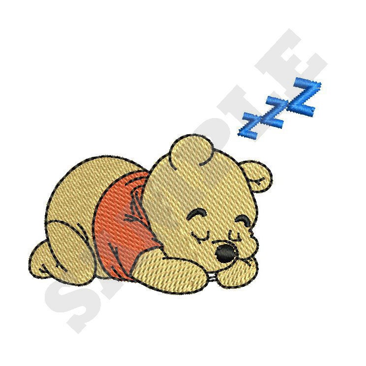 Baby Winnie The Pooh Sleeping