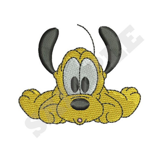 Pluto Machine Embroidery Design - Etsy
