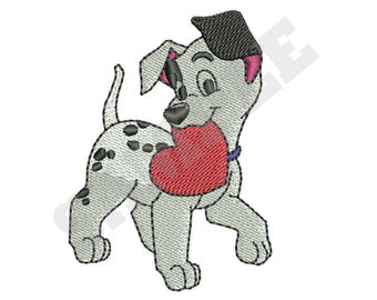 Dalmatian Machine Embroidery Design, Dog Outline Embroidery Pattern ...