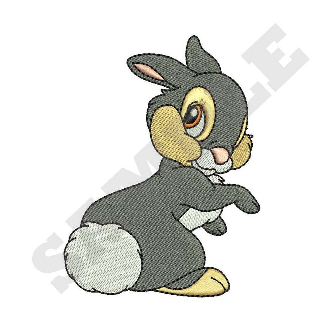 Thumper Machine Embroidery Design | Etsy
