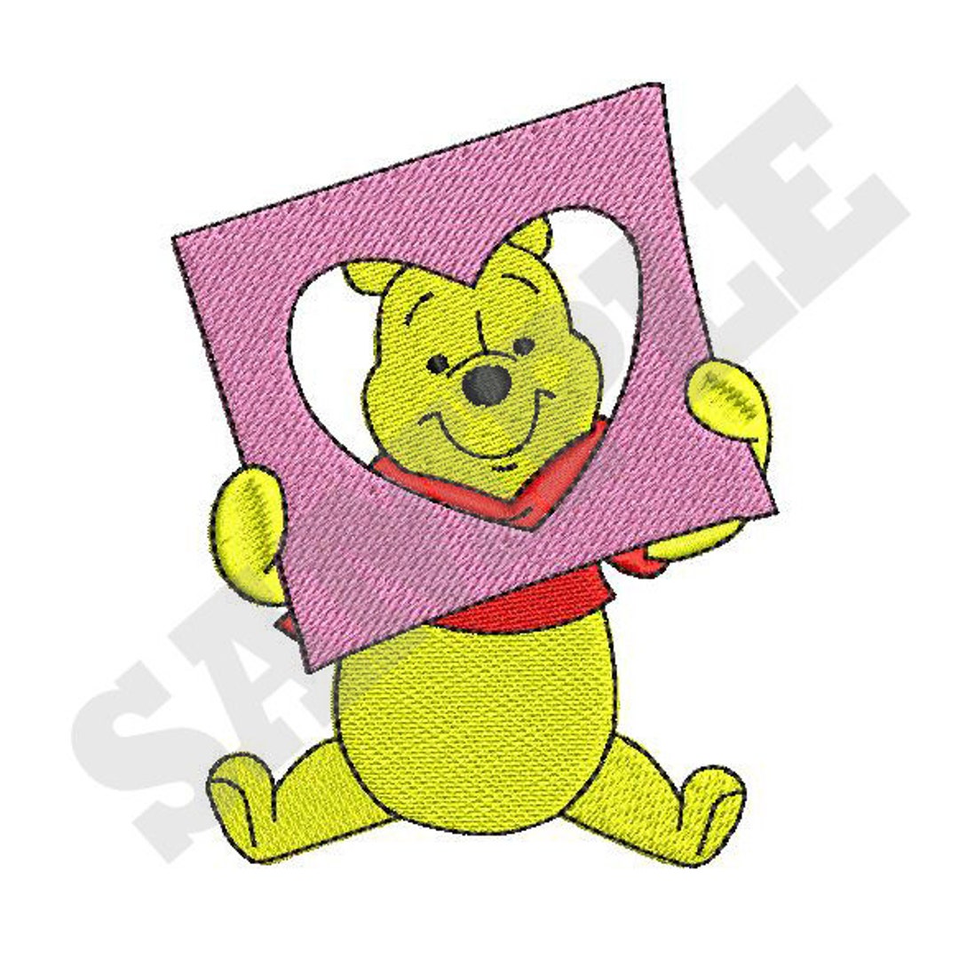 Winnie the Pooh Machine Embroidery Design - Etsy