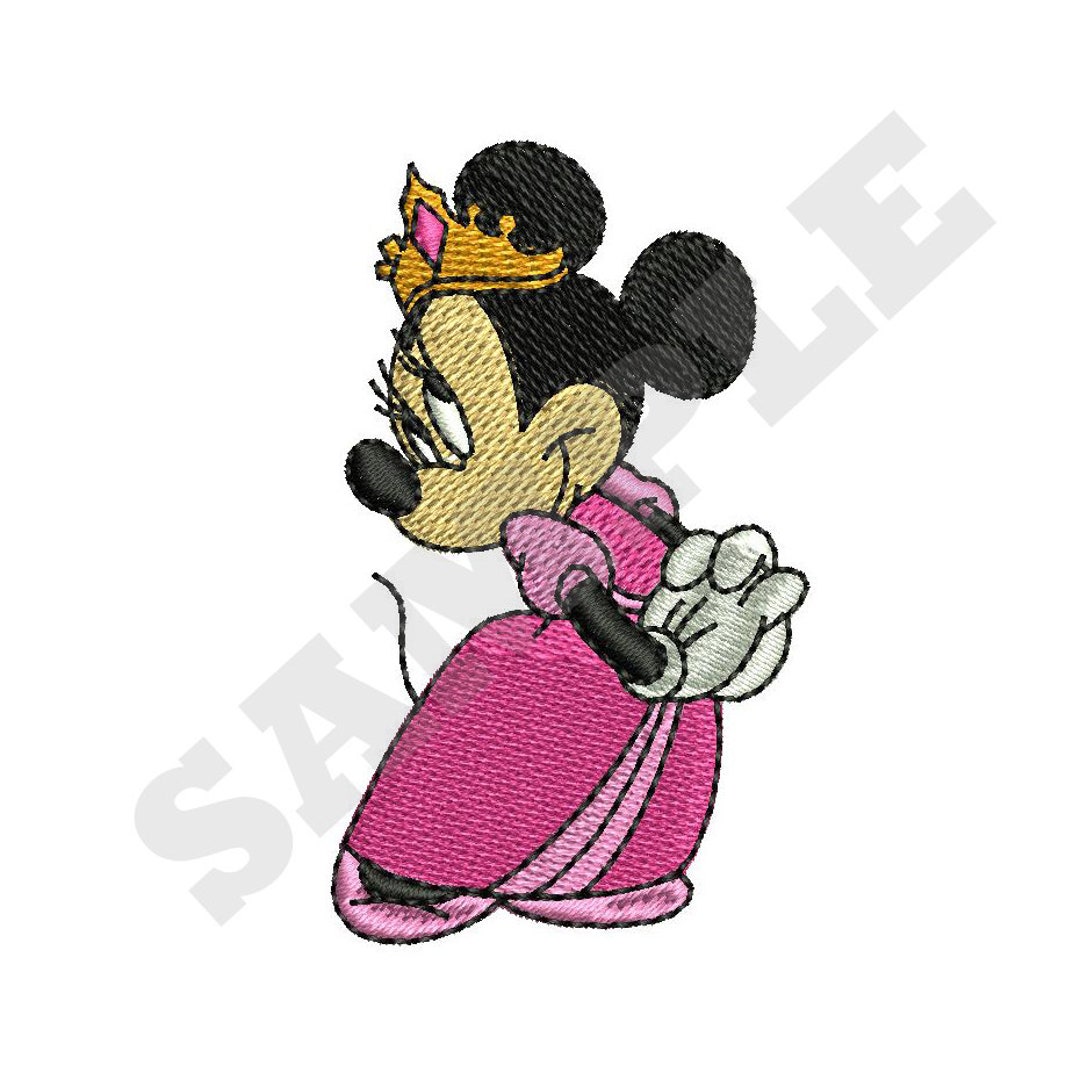 Minnie Mouse Machine Embroidery Design - Etsy