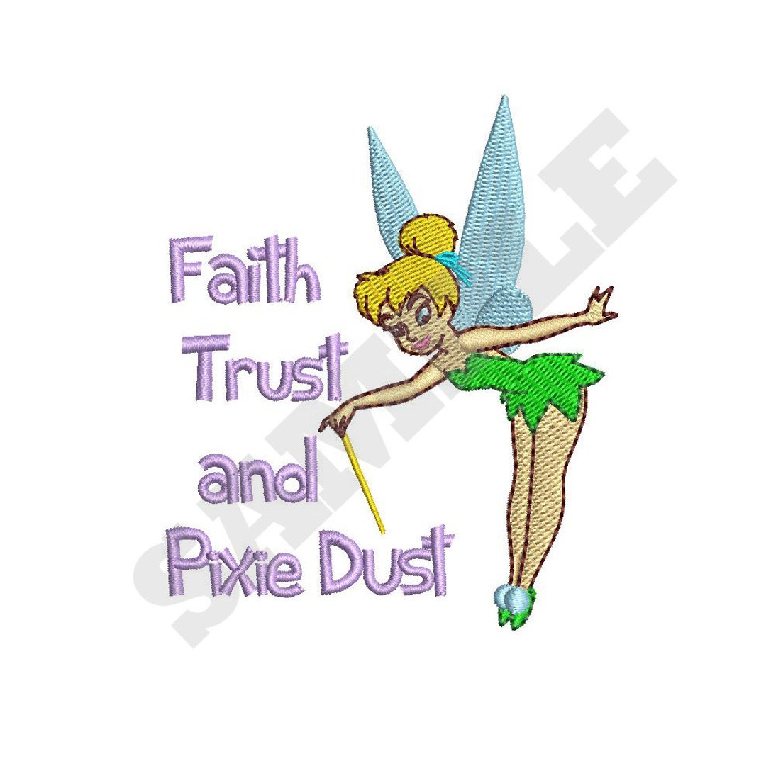 Tinker Bell Machine Embroidery Design - Etsy