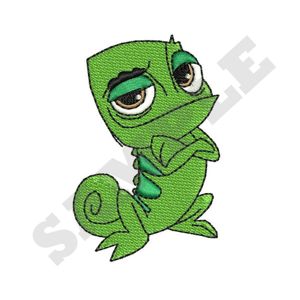Lizard Embroidery Design - Etsy