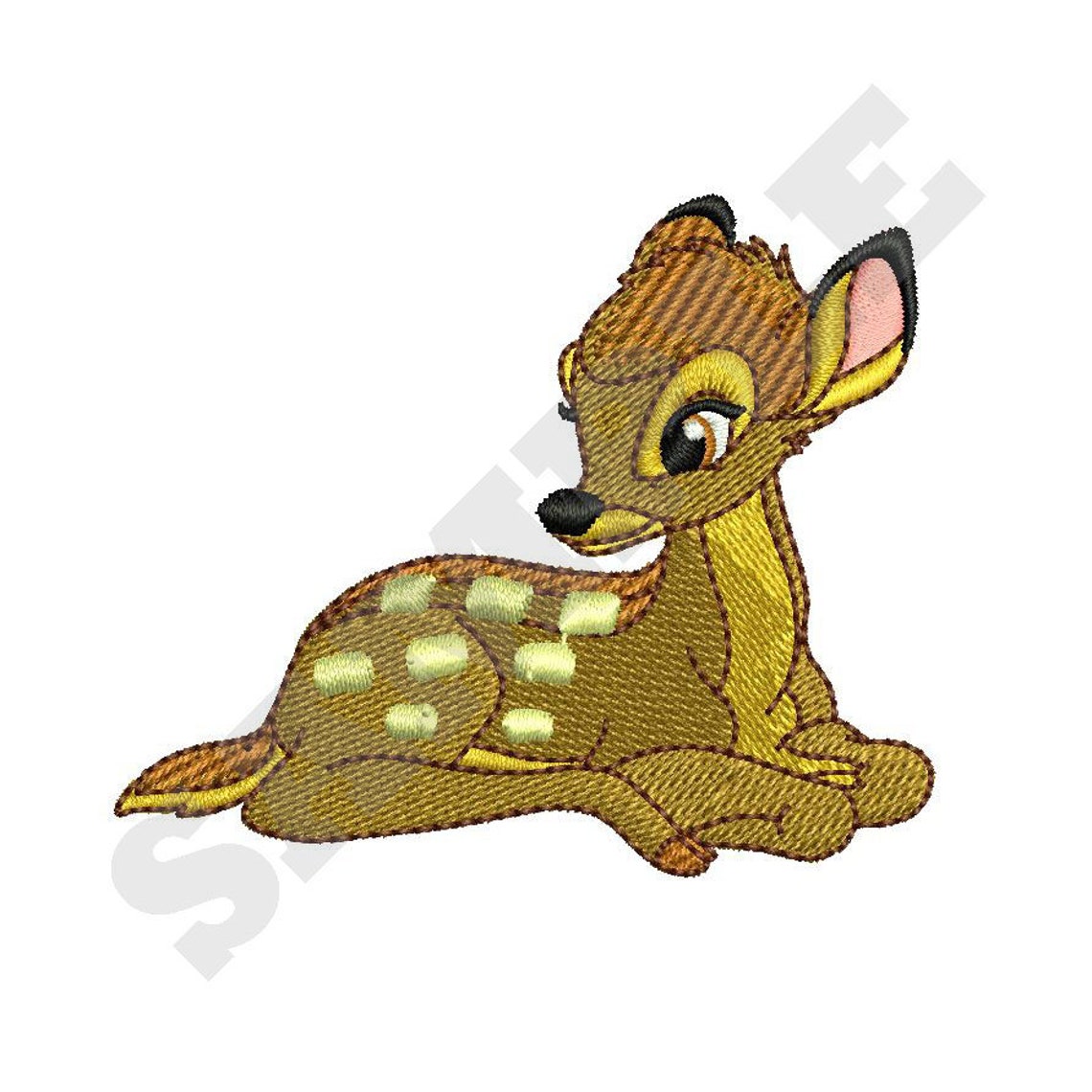 Bambi Machine Embroidery Design - Etsy