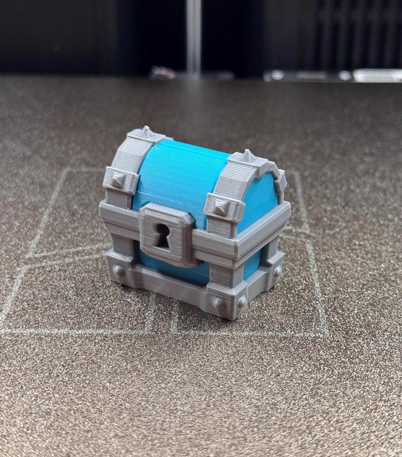 3D Printed Gamer Chest Decor – Mobile Gaming, Gift for Boyfriend, Cake ...