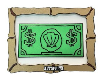 Mr Krabs First Dollar - Spongebob - Etsy