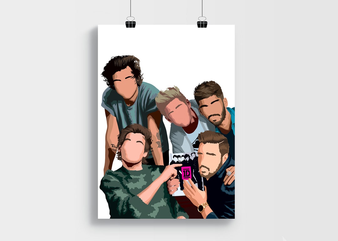 One Direction Inspired Art Print - Etsy
