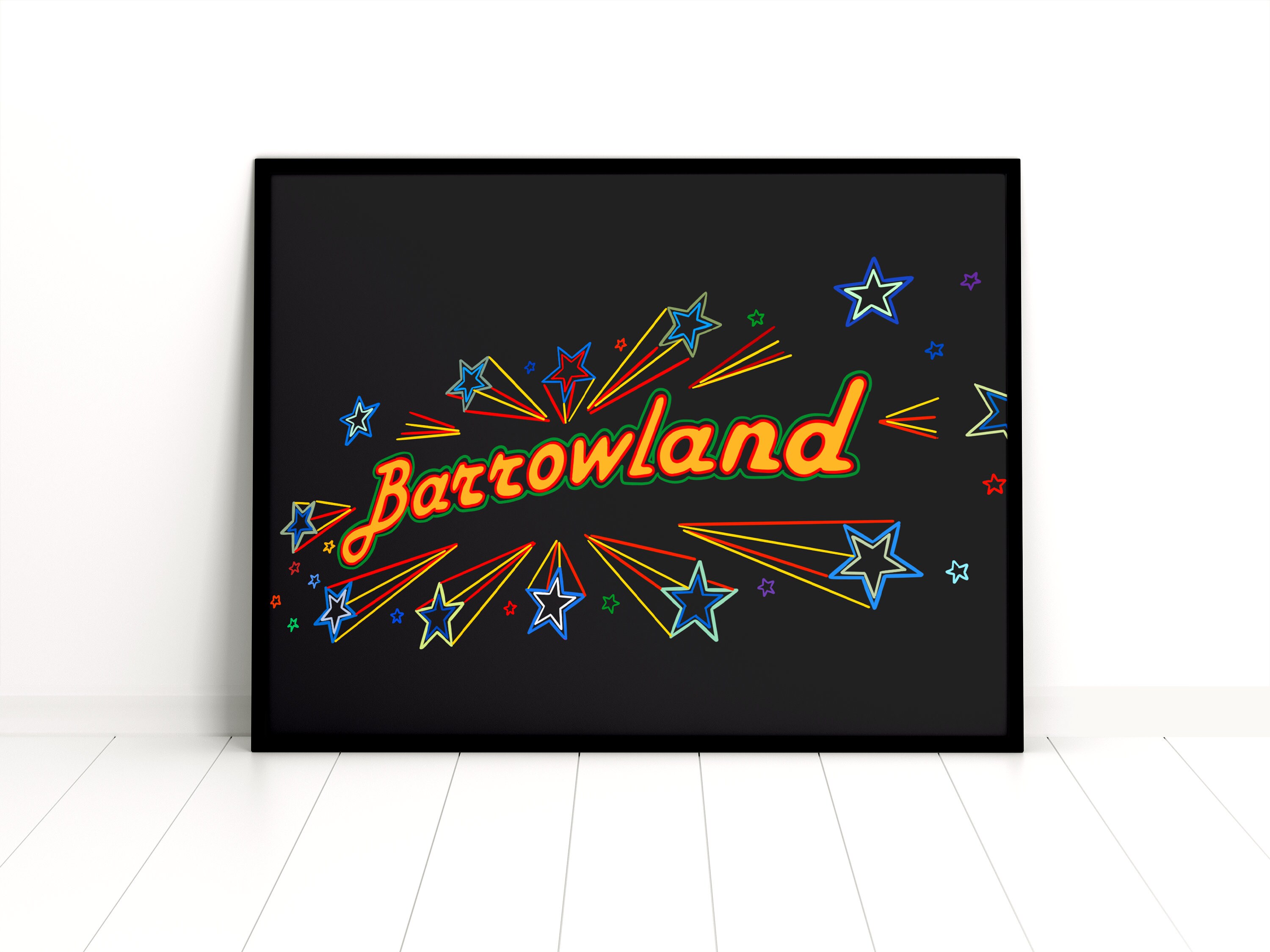 Barrowland Ballroom Inspired Art Print - Etsy UK